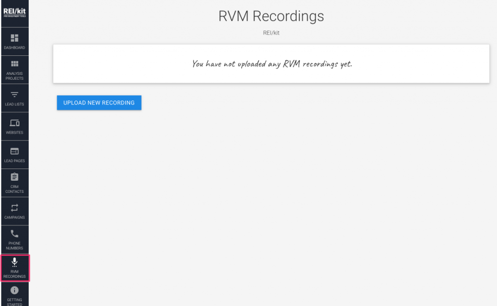 How to Record and Upload a Ringless Voicemail Recording - REIkit.com