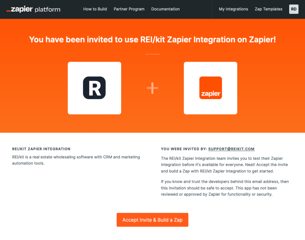 Google Forms to REI/kit CRM Zapier Integration - REIkit.com